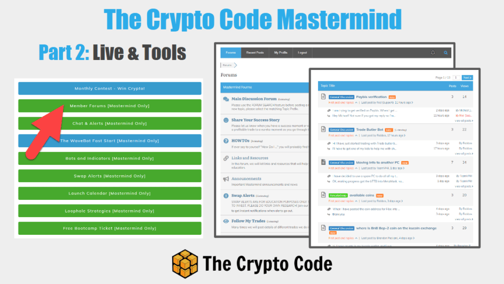 Join The Crypto Code – CB - TheCryptoCode.com