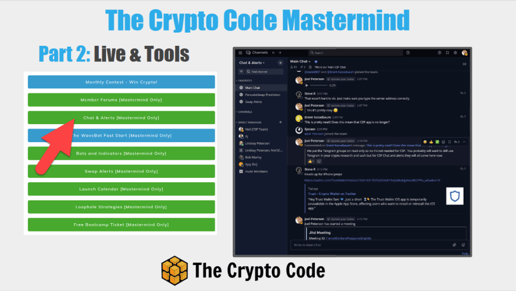 Join The Crypto Code – CB - TheCryptoCode.com